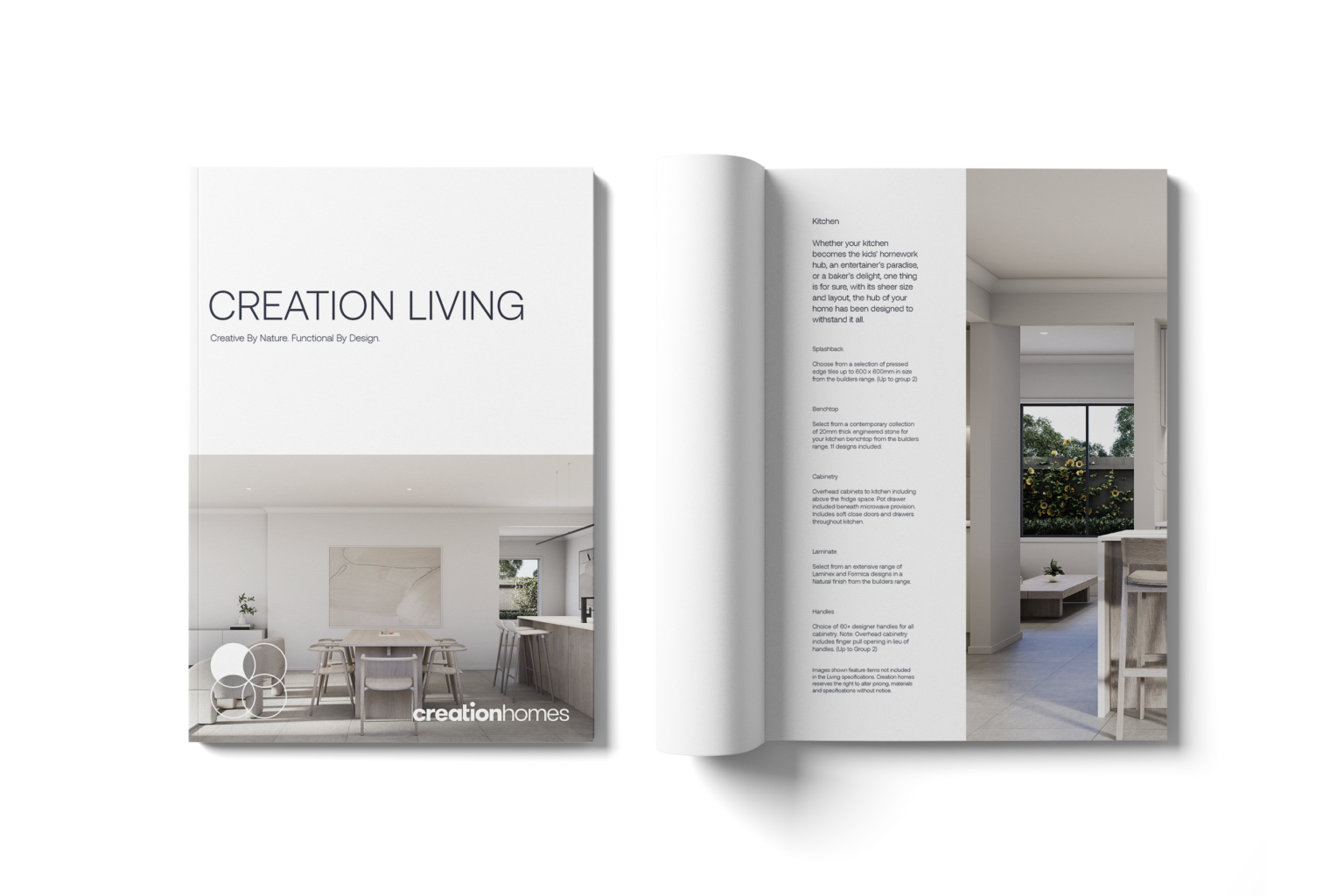 Creation Living Specifications - Creation Homes